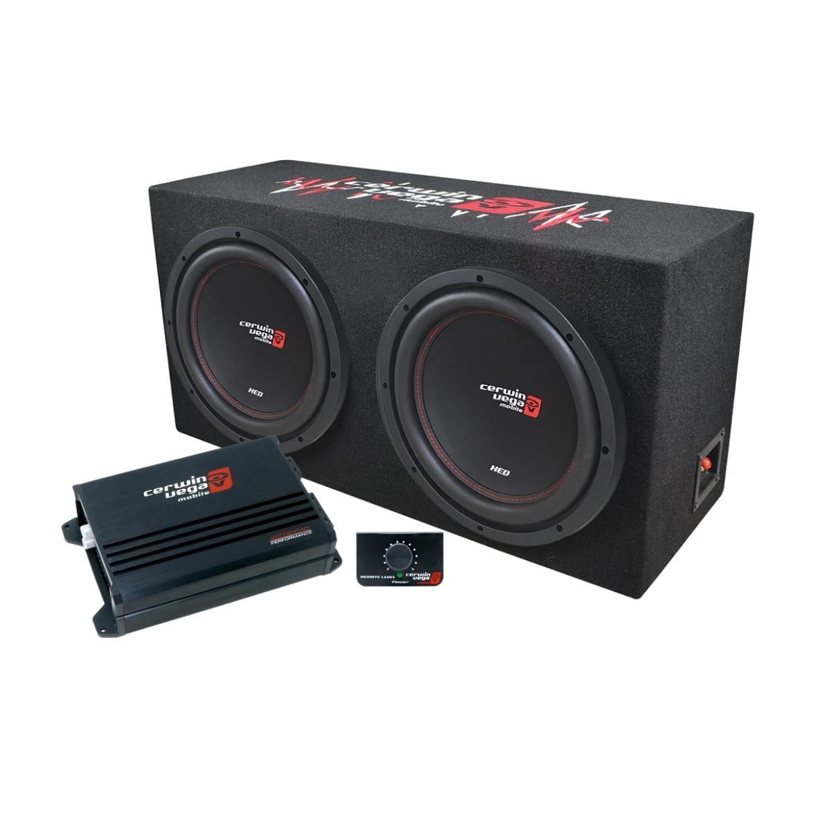 BKX212S - Dual 12" 3000W Loaded XED Series Basskit Package - Cerwin Vega – al-eds