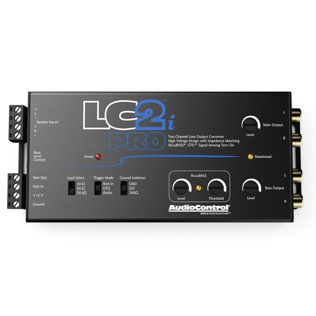 AudioControl LC2i PRO - 2 Channel Line Out Converter With ACCUBASS – AL ...